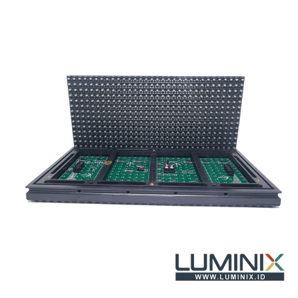 Panel / Modul P10 Hijau LMX – Single Color Outdoor – Luminix