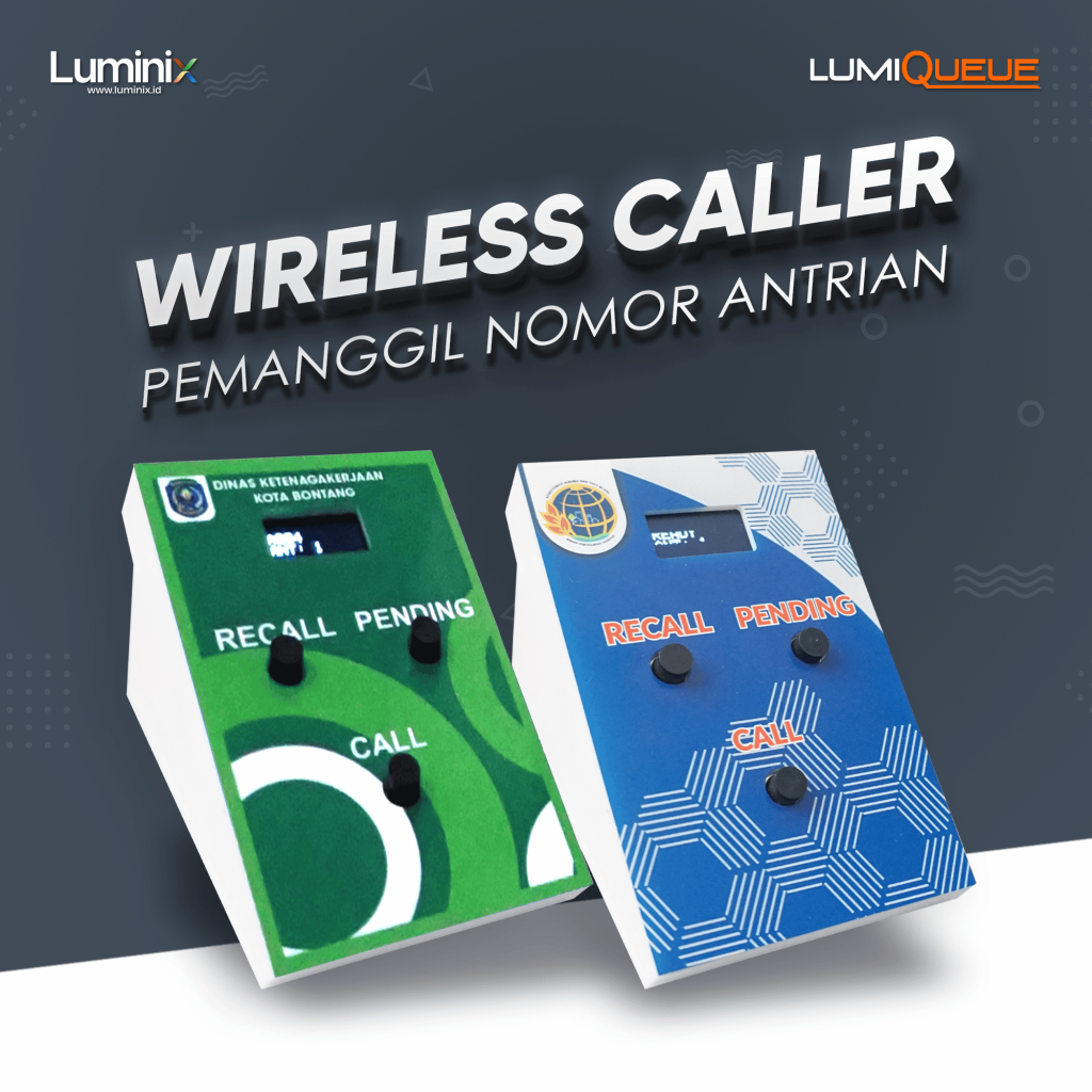 Mesin Antrian Multimedia Full Wireless 10 Loket – Display Loket ...