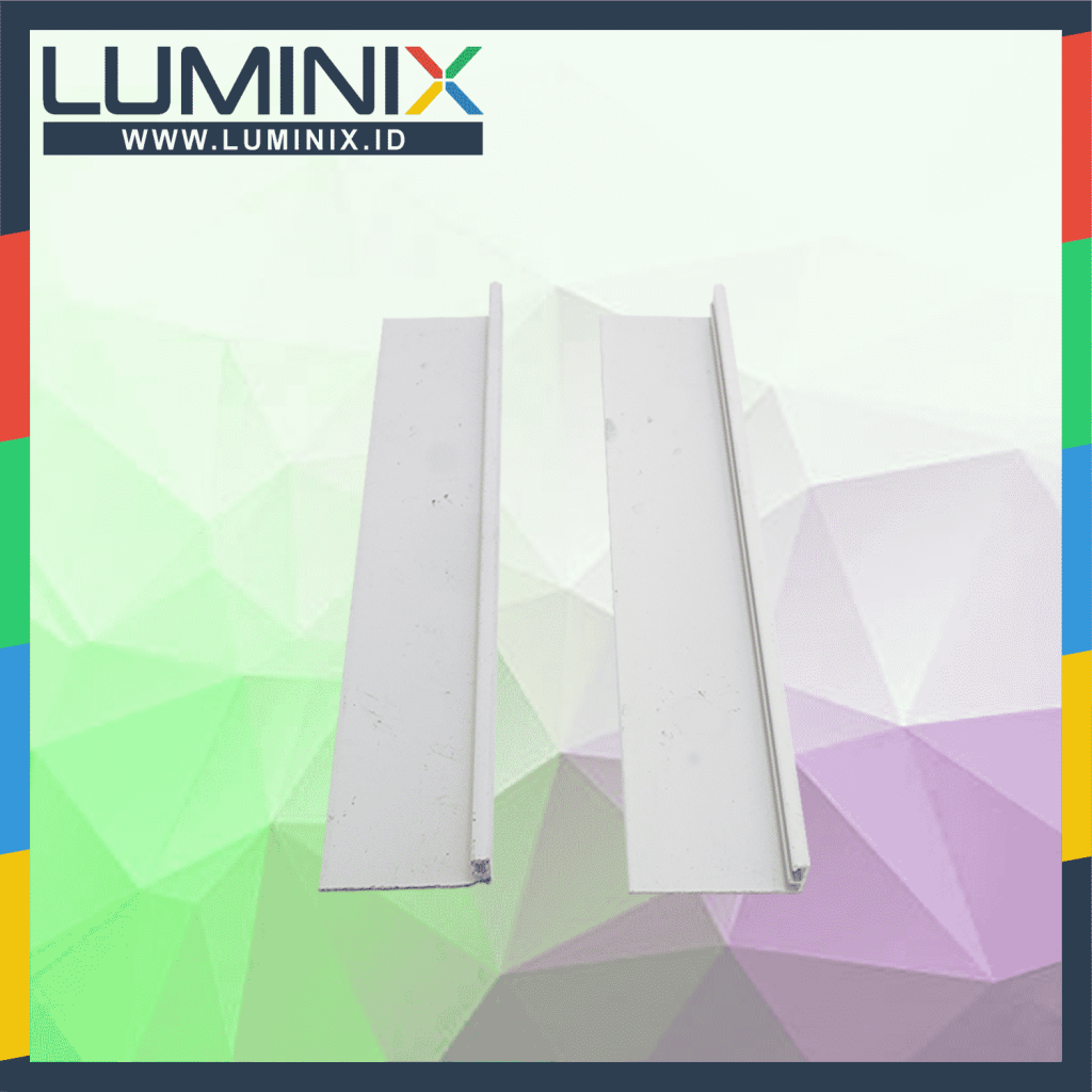 Paket DIY Box / Casing /Frame Running Text 224cm x 16cm (7 panel) – Luminix