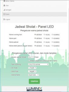 Kontroler JWS - SETTING AWAL » Luminix