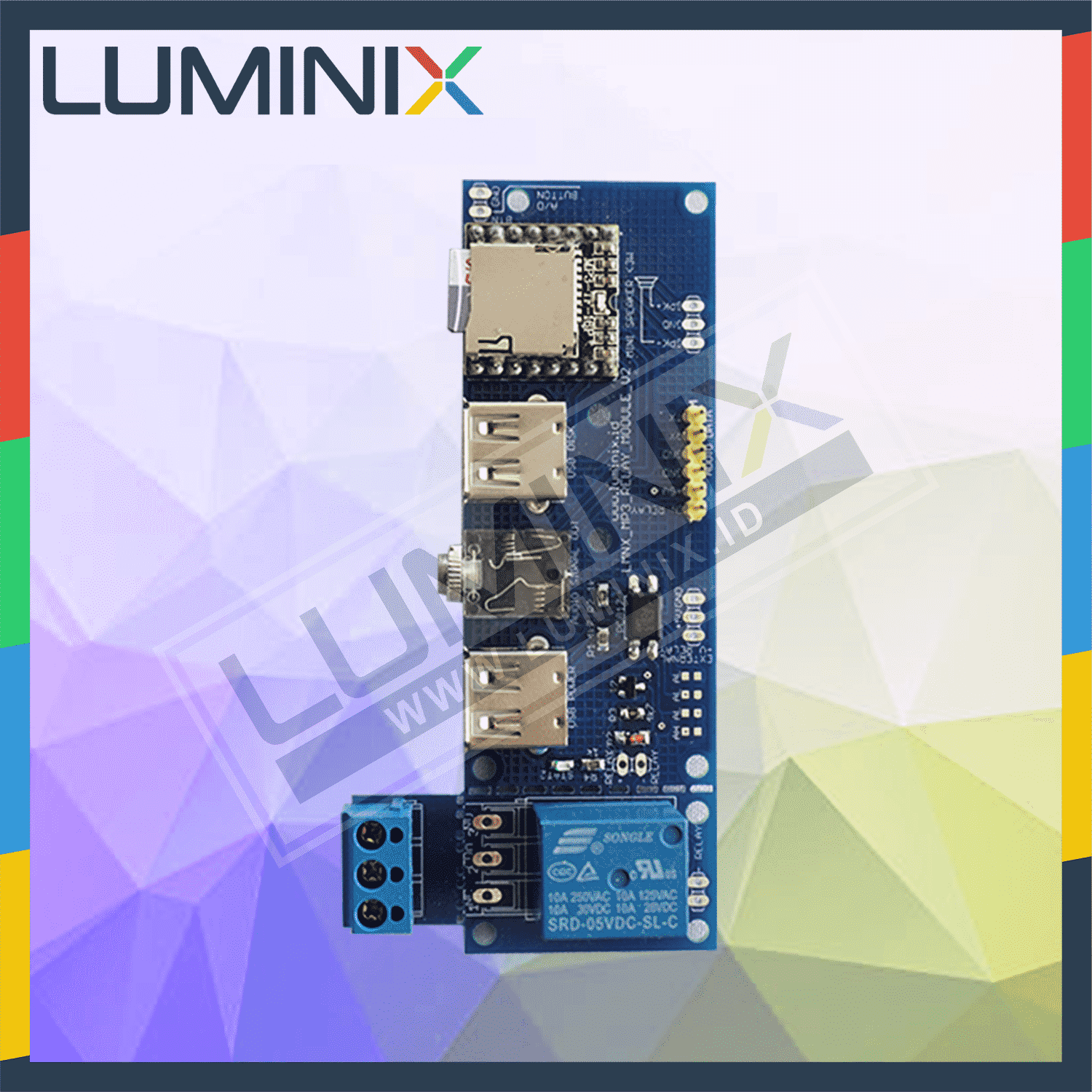 Modul MP3 Auto Tartil (Murotal) Untuk kontroler JWS dengan Relay ...