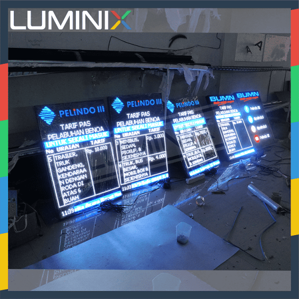 Mini Videotron 67cm x 100cm P5 RGB Outdoor WiFi – Luminix