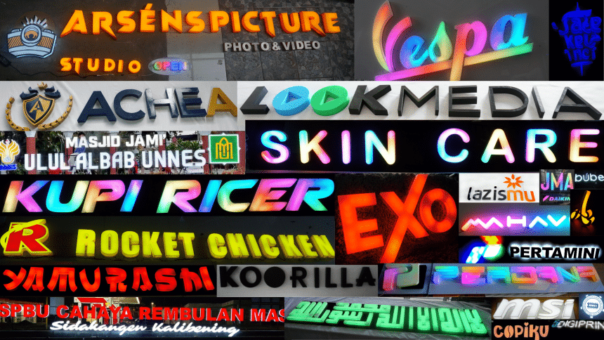Neonbox / Huruf Timbul / Letter / NeonFlex – Luminix