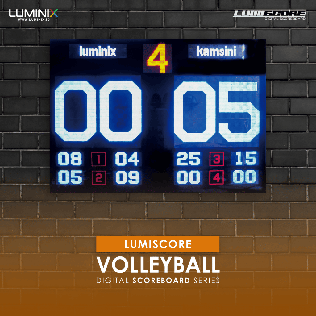 Scoreboard Digital Volleyball LV-1724 | Digital Scoreboard Series – Luminix