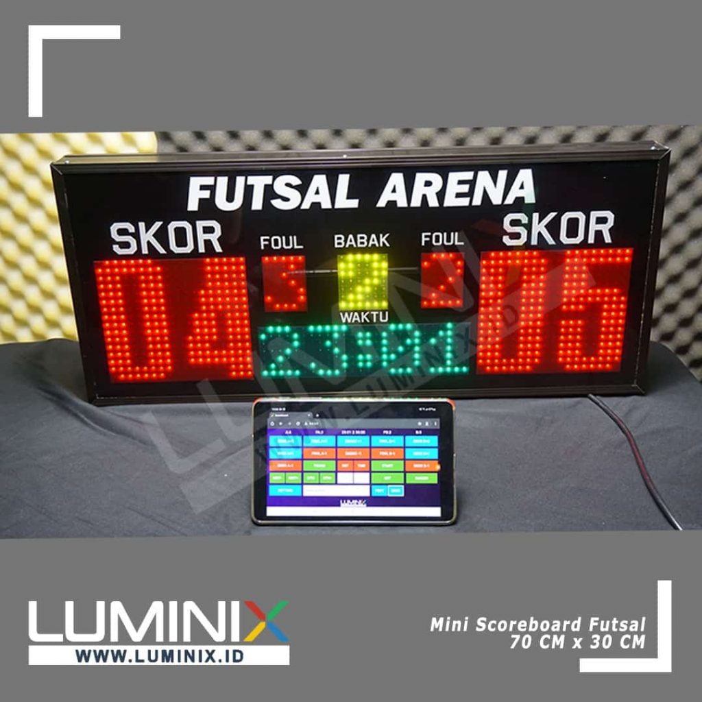 Scoreboard / Papan Skor Digital Pencaksilat 190cm X 122cm » Luminix