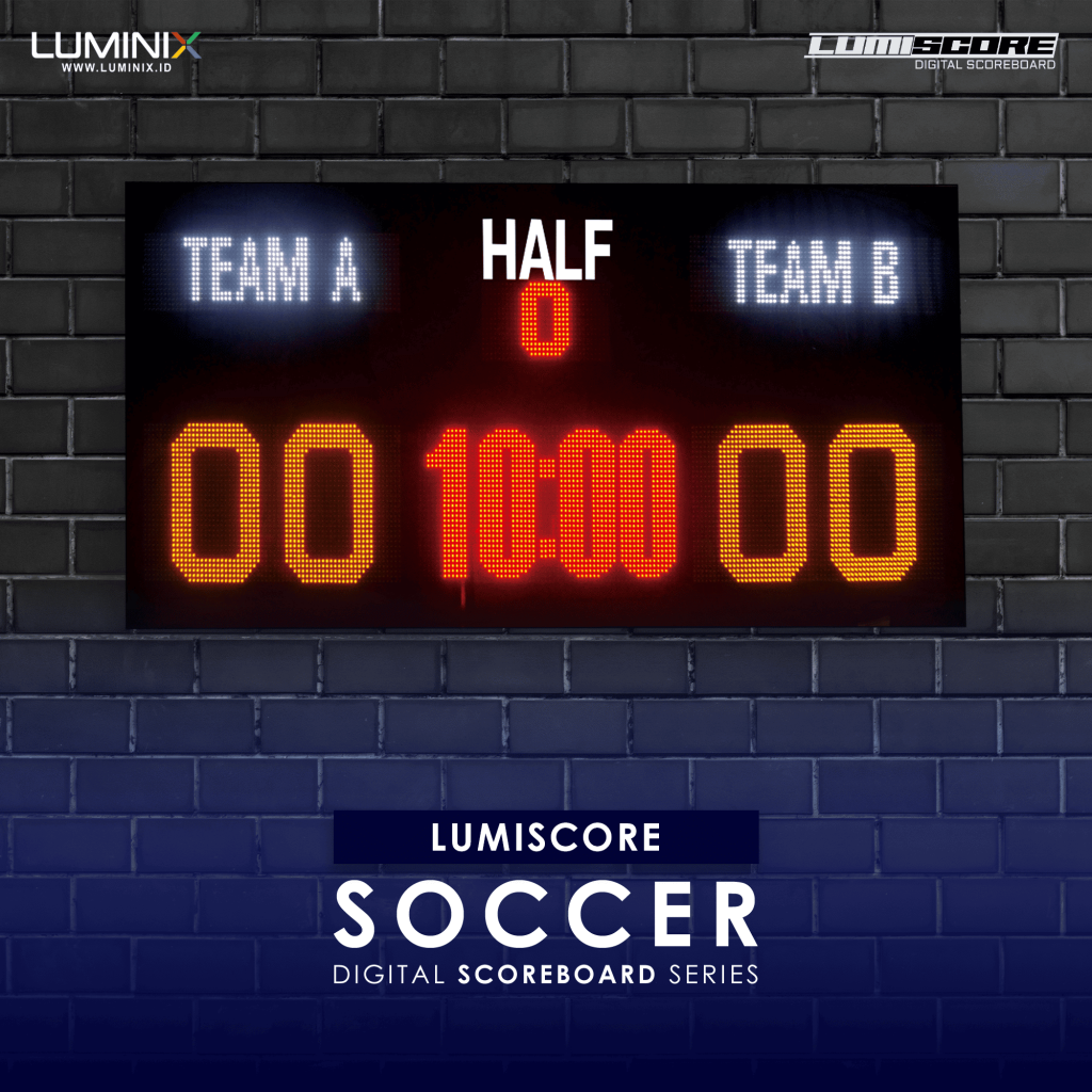 Scoreboard Digital Soccer LS-2109B | Digital Scoreboard Series – Luminix