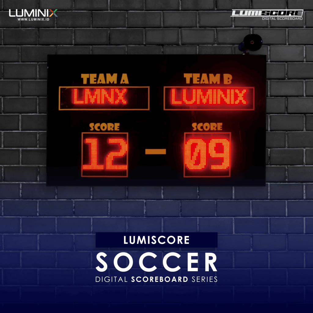Scoreboard Digital Soccer LS-2109A | Digital Scoreboard Series – Luminix
